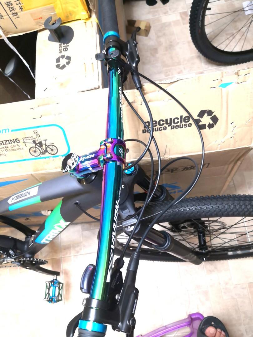 trinx X7 pro, shimano deore 2x 11 speed, far better than trinx x1E, x1 ...