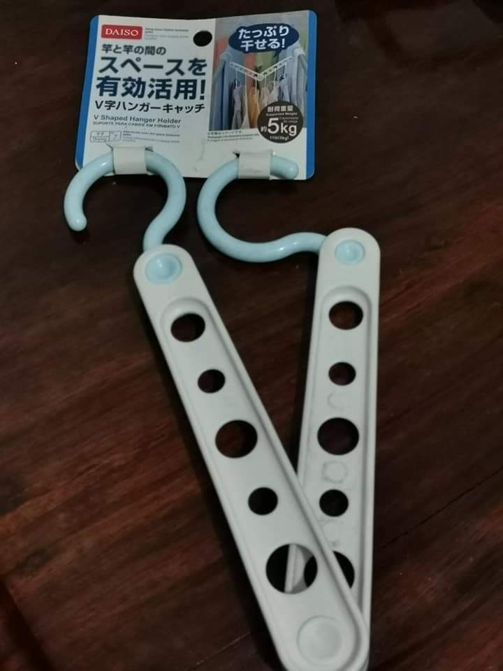 V Shepe Hanger Holder, Furniture & Home Living, Home Improvement ...