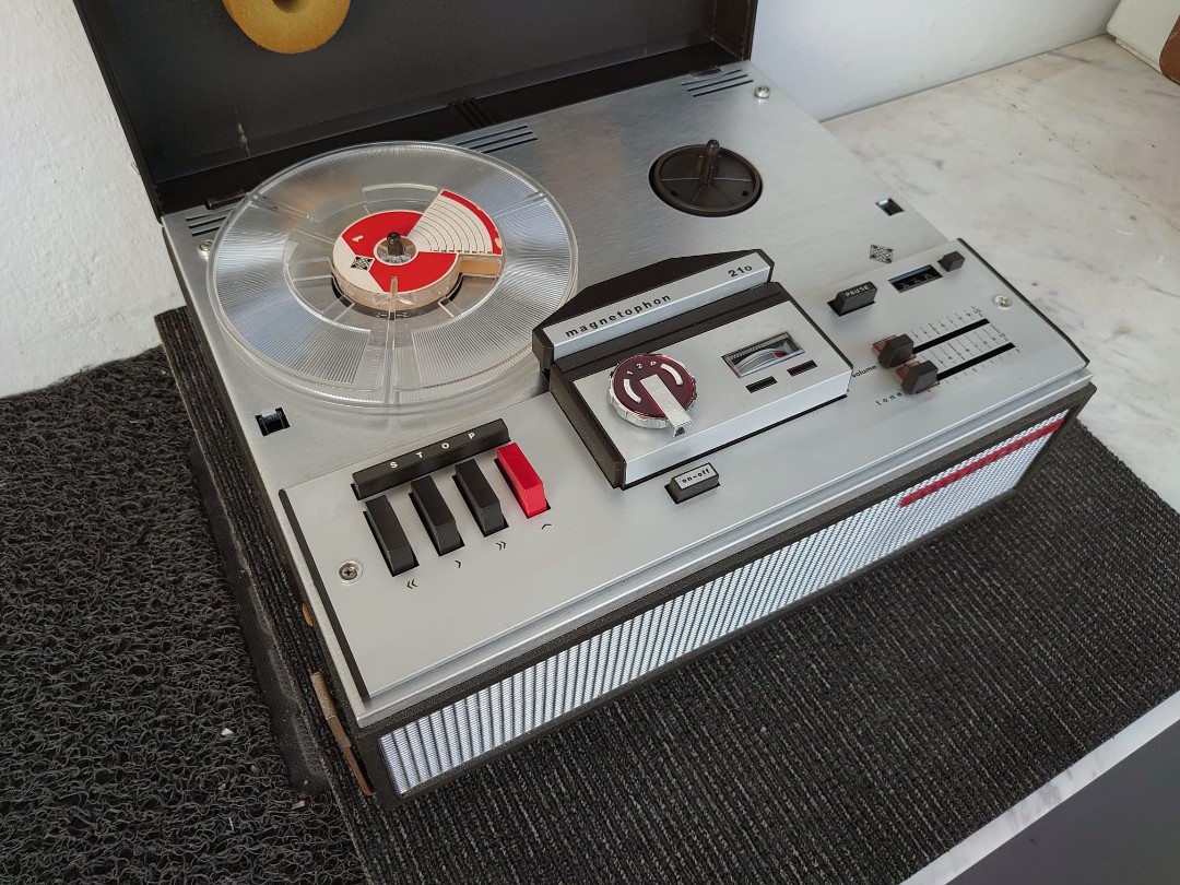 Telefunken Magnetophon 210 Tape Recorder 1970s vintage, Audio, Other ...