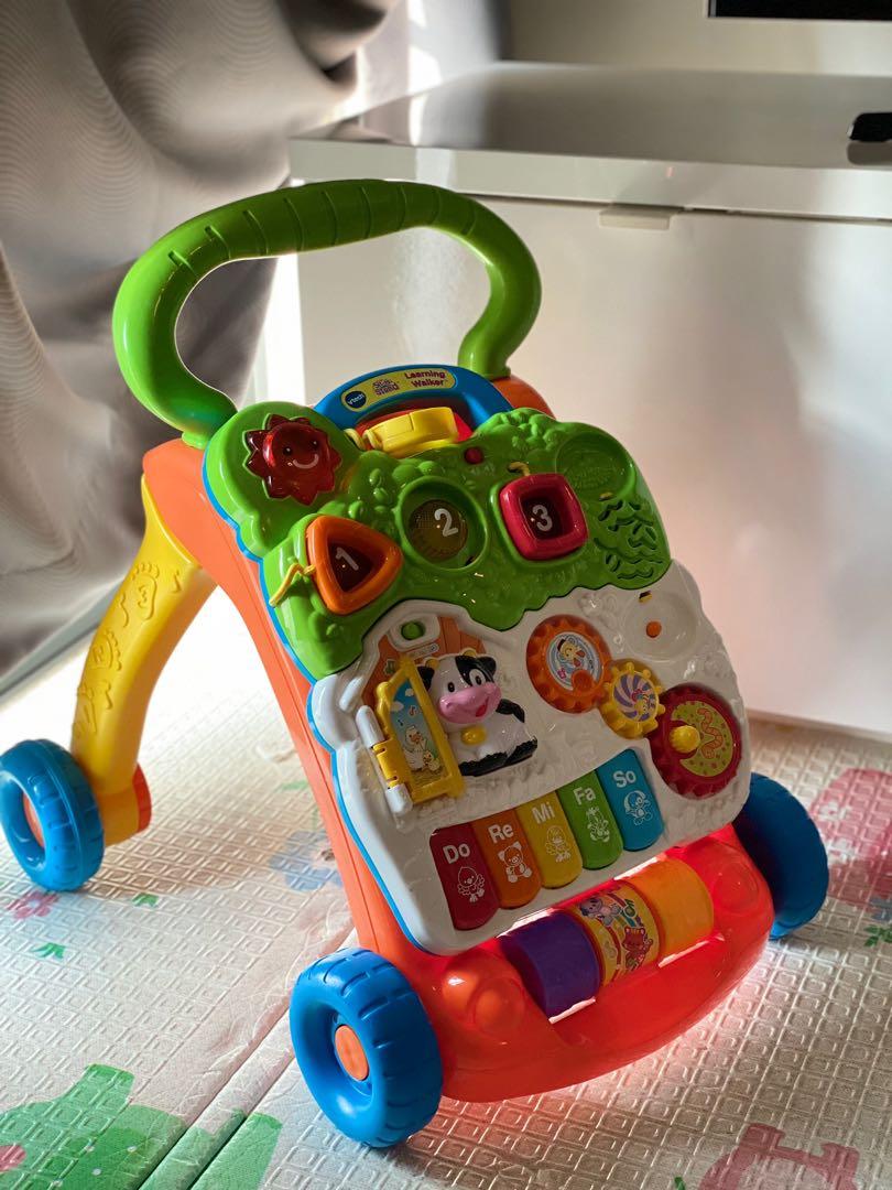 VTech Sit-to-Stand Learning Walker, Babies & Kids, Infant Playtime on ...