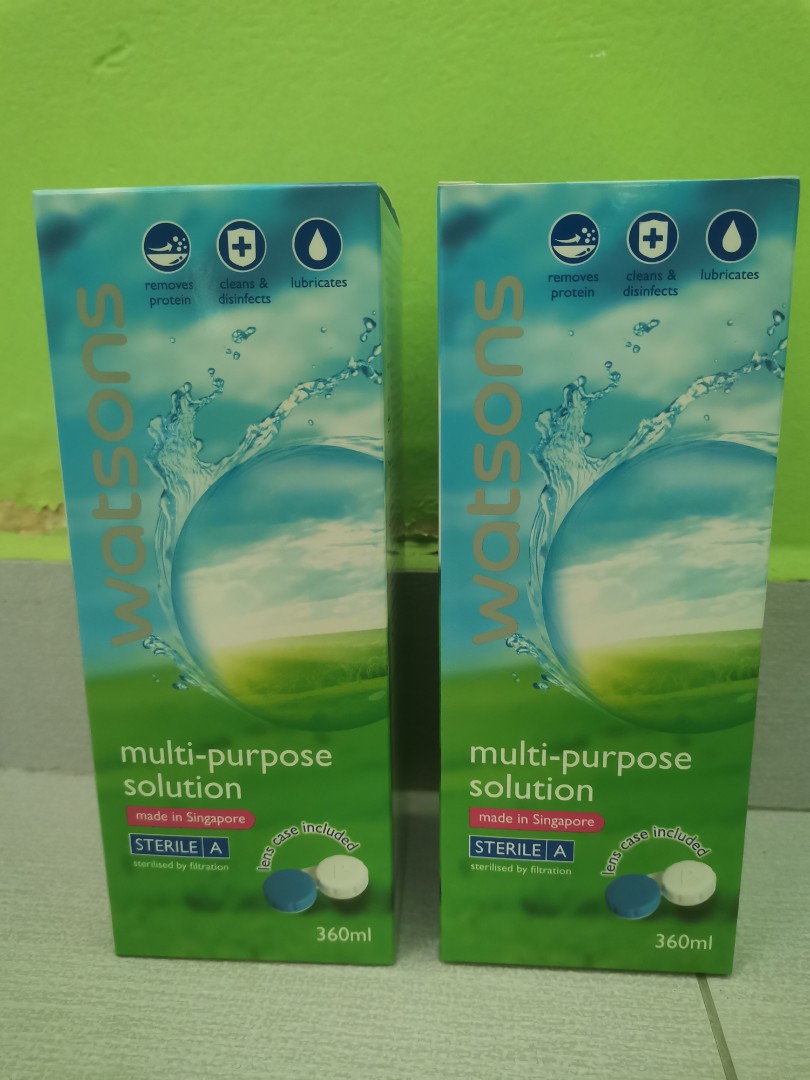 WATSONS Multi-purpose solution, Beauty & Personal Care, Vision Care on Carousell