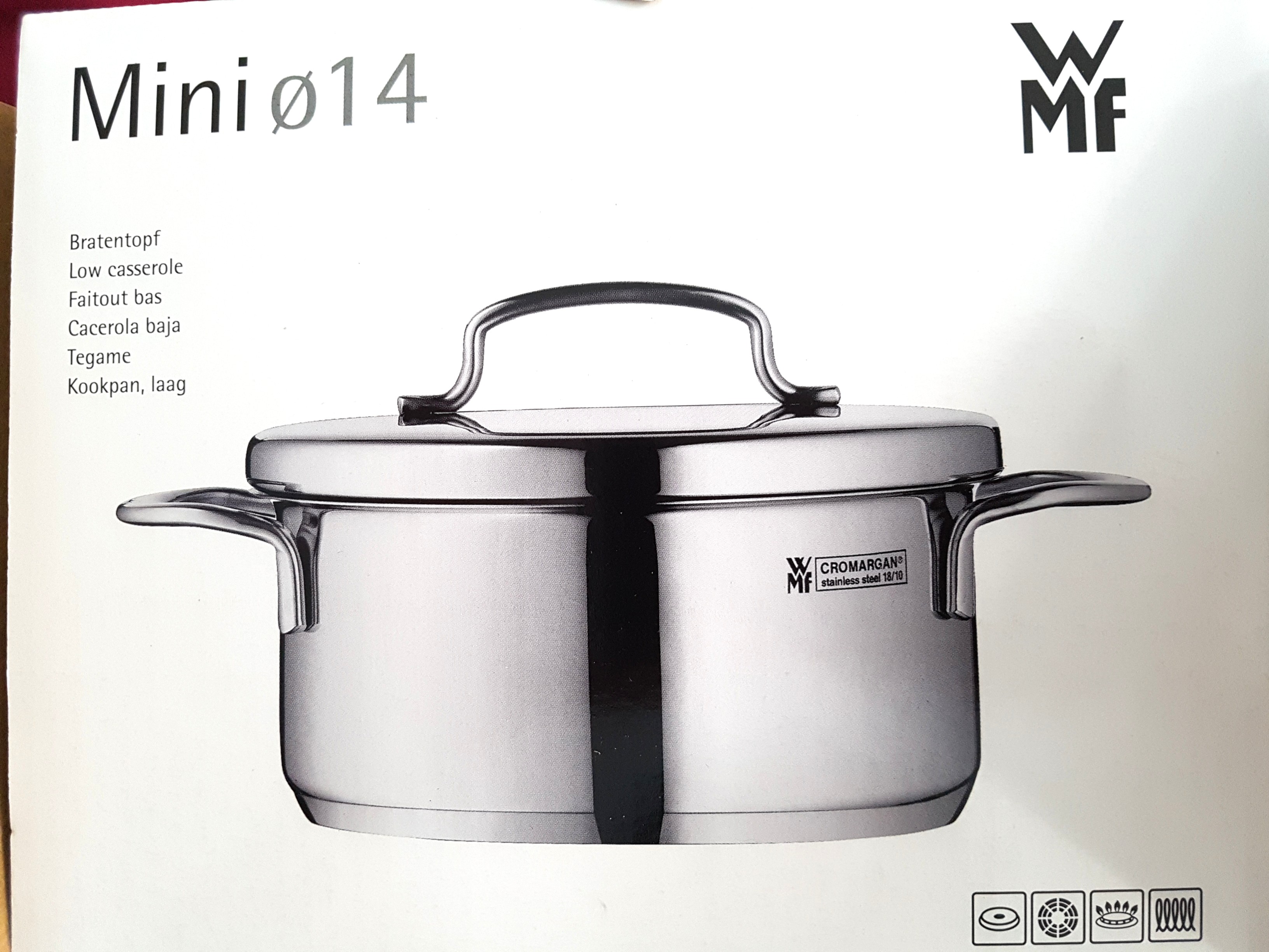 WMF Stainless Steel Mini Pot, TV & Home Appliances, Kitchen Appliances ...