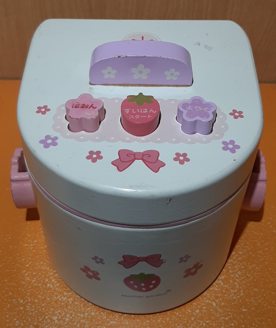 Wooden Rice Cooker toy, Hobbies & Toys, Toys & Games on Carousell