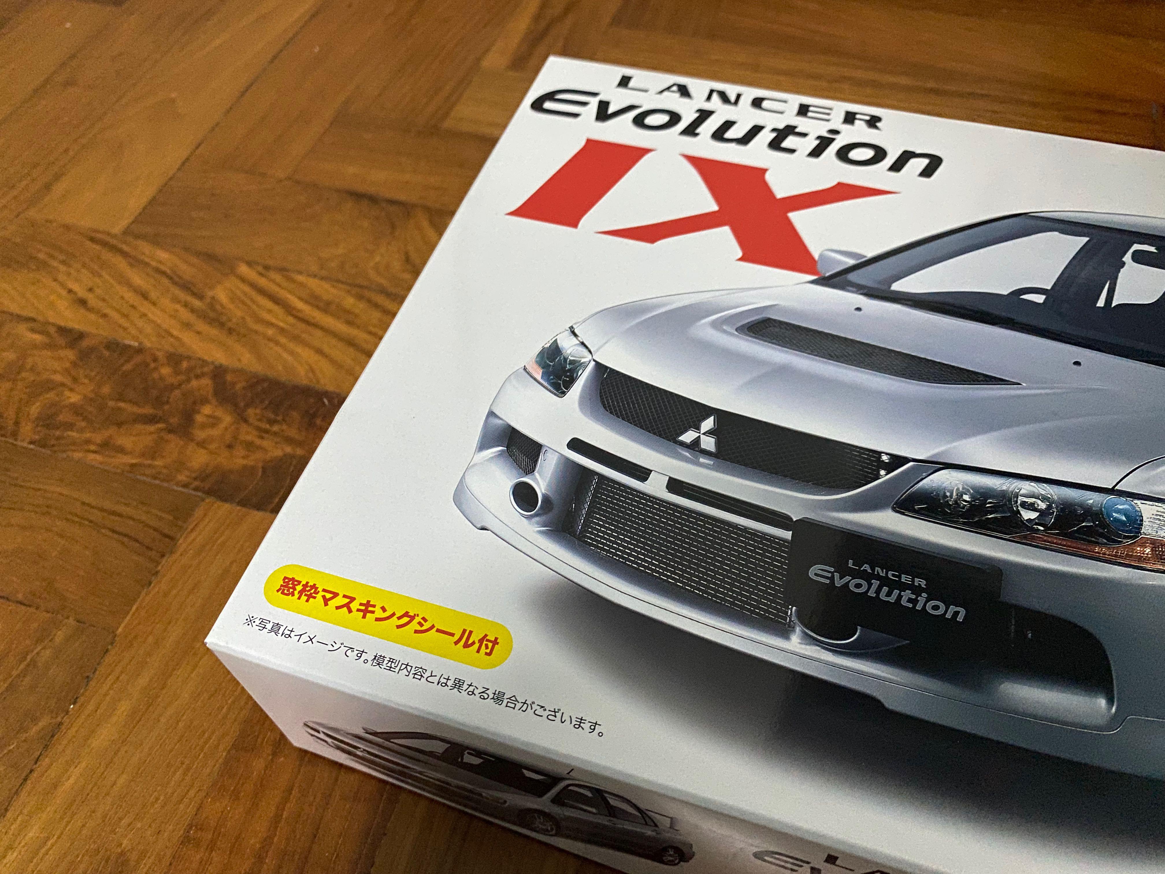 Fujimi 1/24 Scale Mitsubishi Lancer Evolution 9/IX JDM Car Model Kit ...