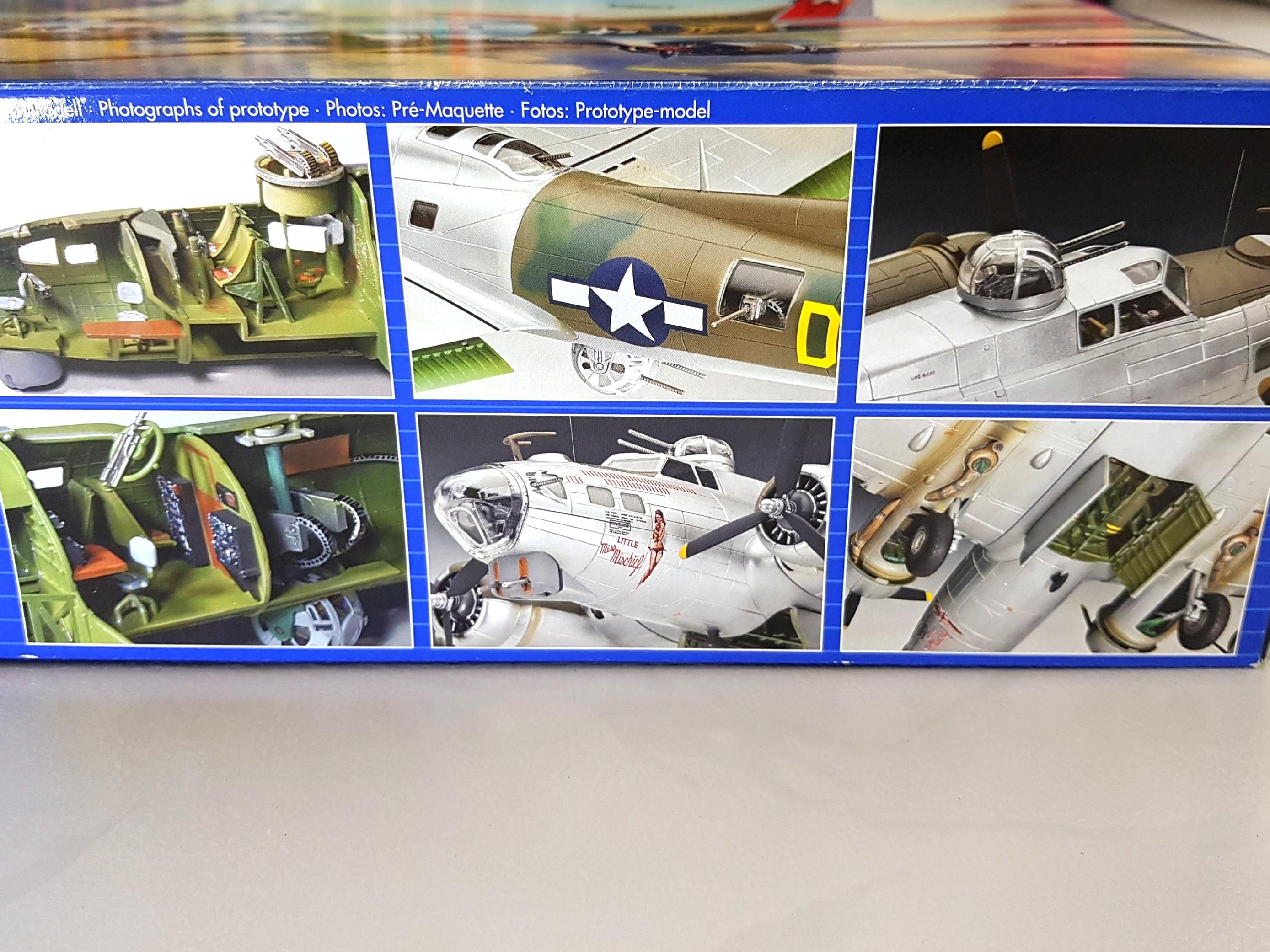 1/72 Revell #04283 USAF Heavy Bomber B-17G "Flying Fortress" *Rare ...