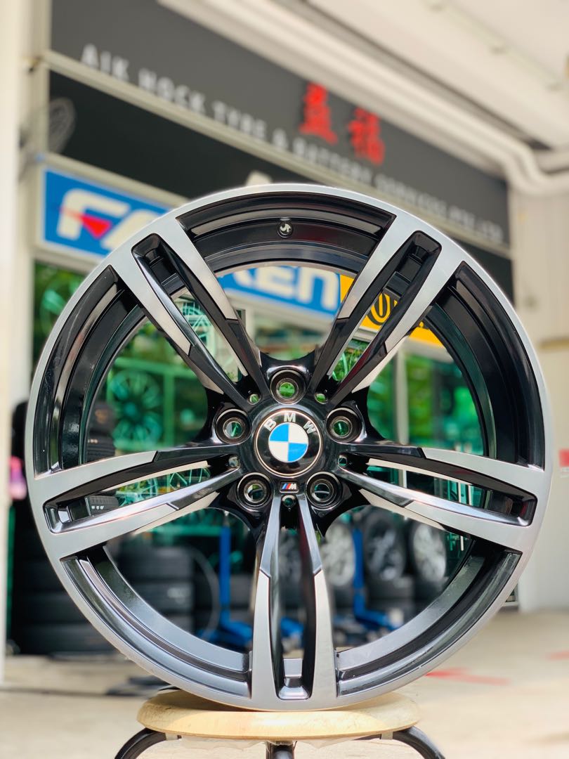 19" *ORIGINAL* BMW M4 STOCK RIM, Car Accessories, Tyres & Rims on Carousell