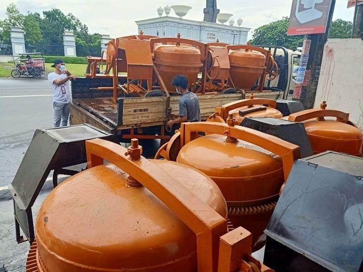 1 Bagger Cement Mixer Package, Commercial & Industrial, Construction ...