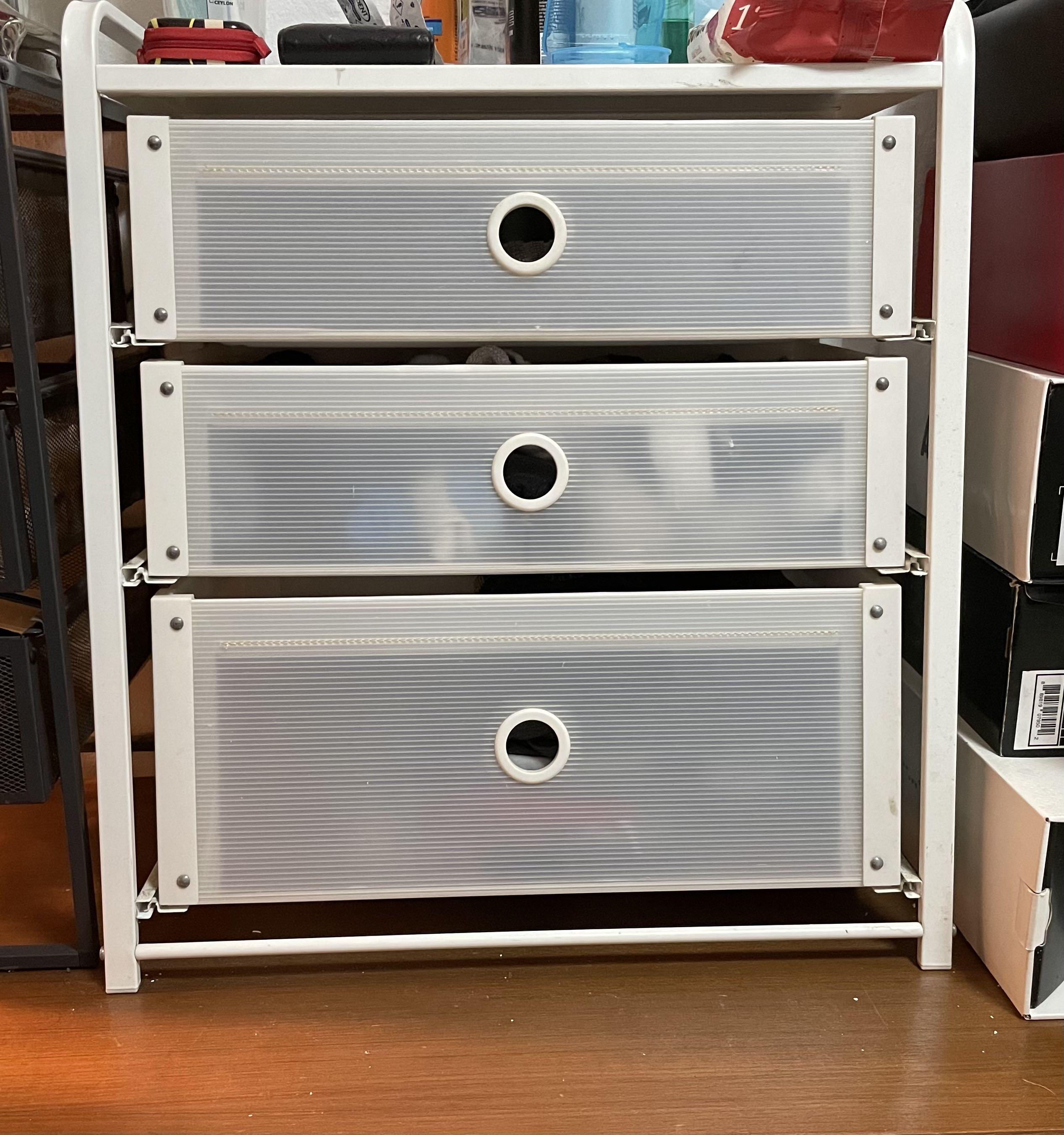 3 Tier Drawer, Furniture & Home Living, Furniture, Shelves, Cabinets ...