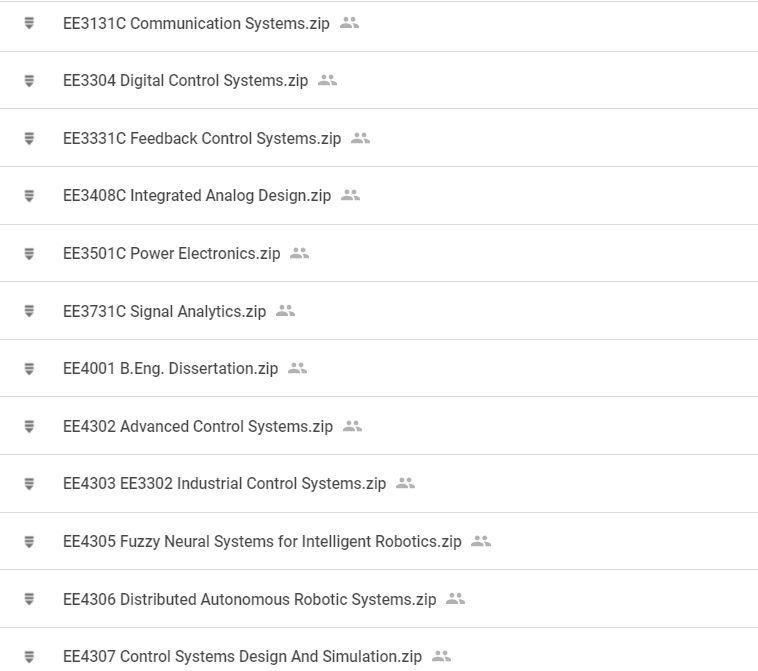 A+ NUS Electrical Engineering + Full Module Package EE1001 EE1003 EE2011E TEE2011 EE2012 EE2021 ...