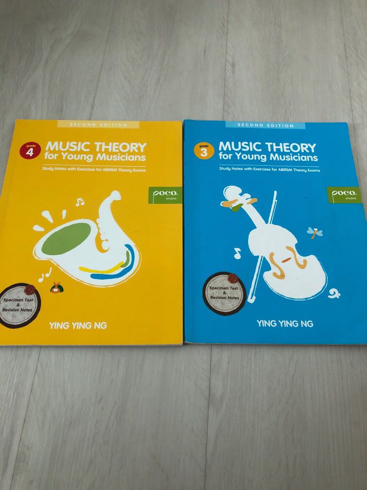Abrsm Music theory study note with exercises - Grade 3 & 4, Hobbies ...