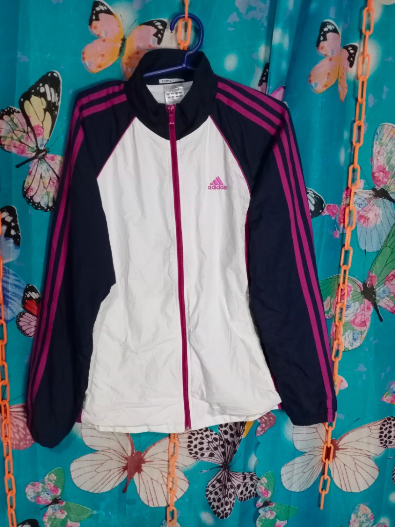 ADIDAS TRI COLOR, Women's Fashion, Coats, Jackets and Outerwear on ...