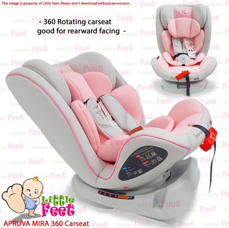 Apruva Mira 360 Rotating Carseat, Babies & Kids, Going Out, Car Seats ...