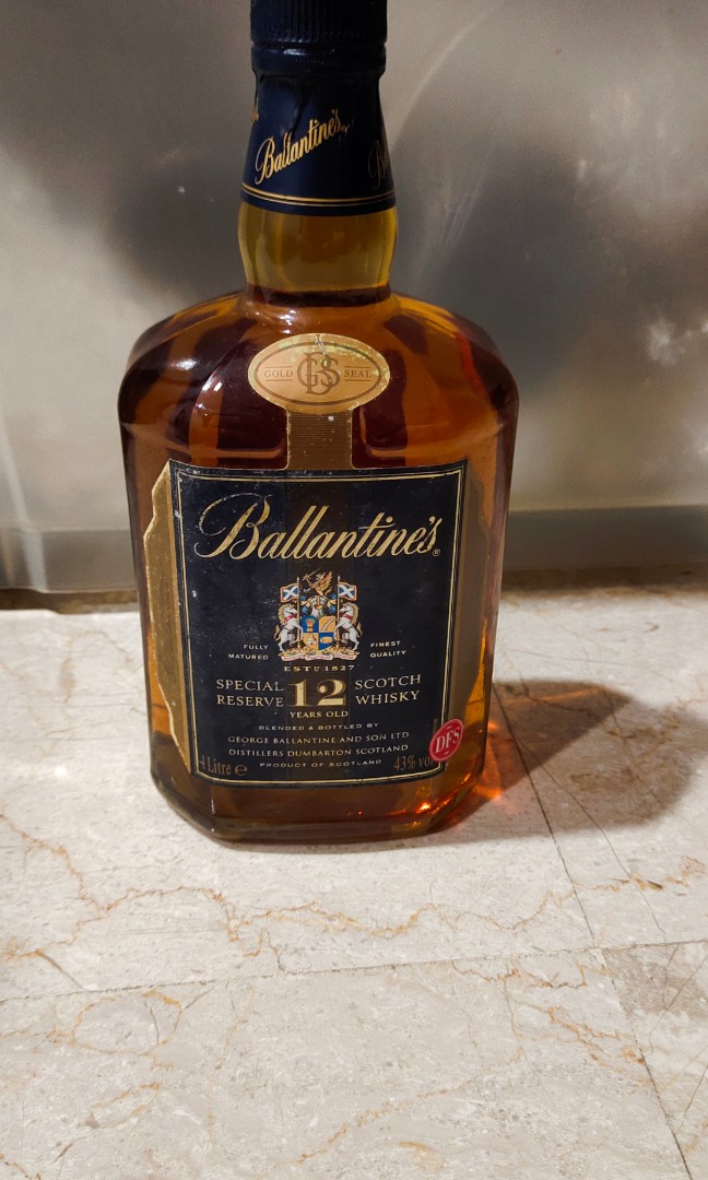 Ballantine's, Food & Drinks, Alcoholic Beverages on Carousell