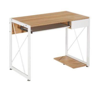 Beautiful light walnut laminate office/study desk, Furniture & Home ...