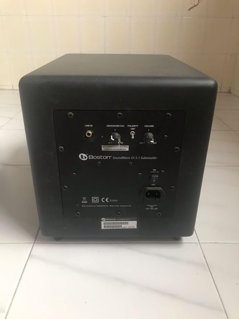 Boston Subwoofer, Audio, Soundbars, Speakers & Amplifiers on Carousell