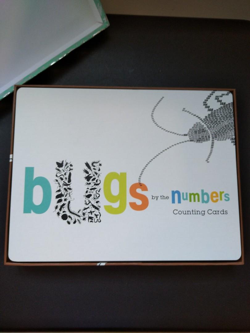 Bugs by the numbers counting cards, Hobbies & Toys, Toys & Games on ...