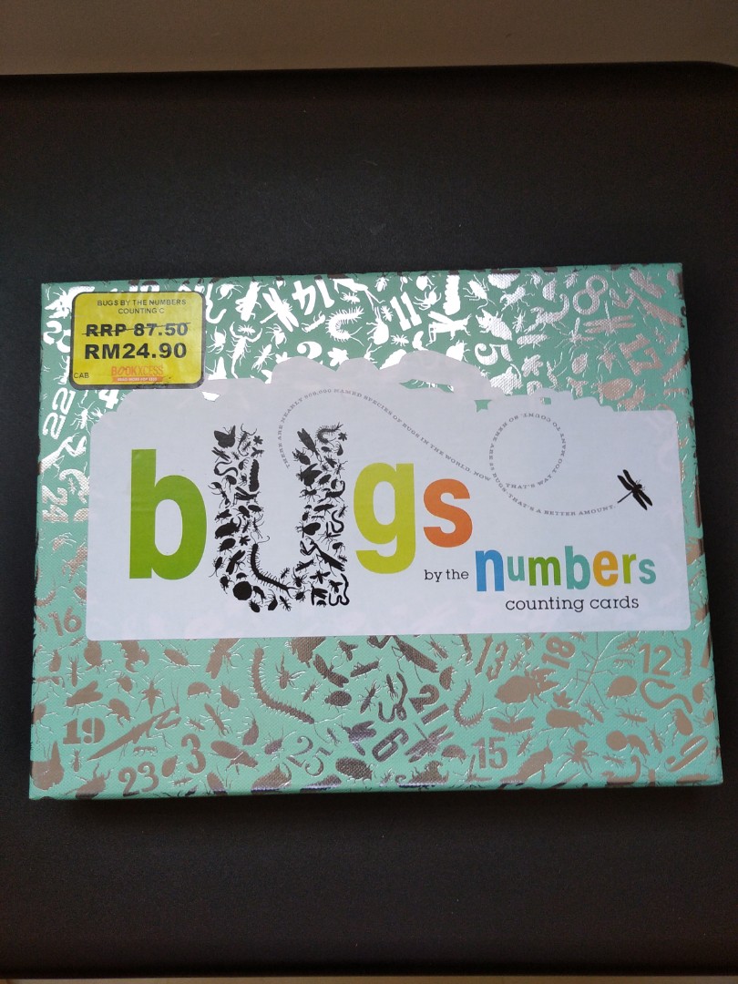 Bugs by the numbers counting cards, Hobbies & Toys, Toys & Games on ...