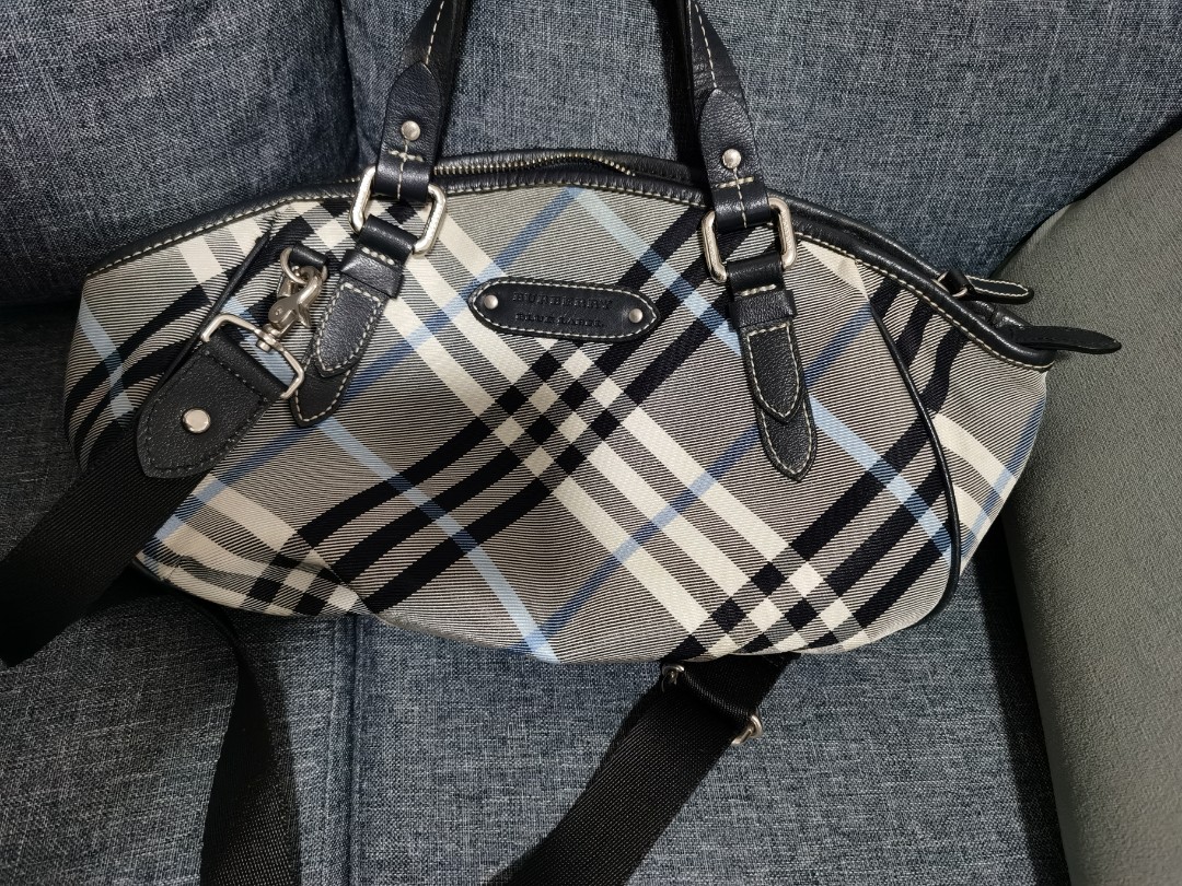 Burberry blue label from Japan, Luxury, Bags & Wallets on Carousell