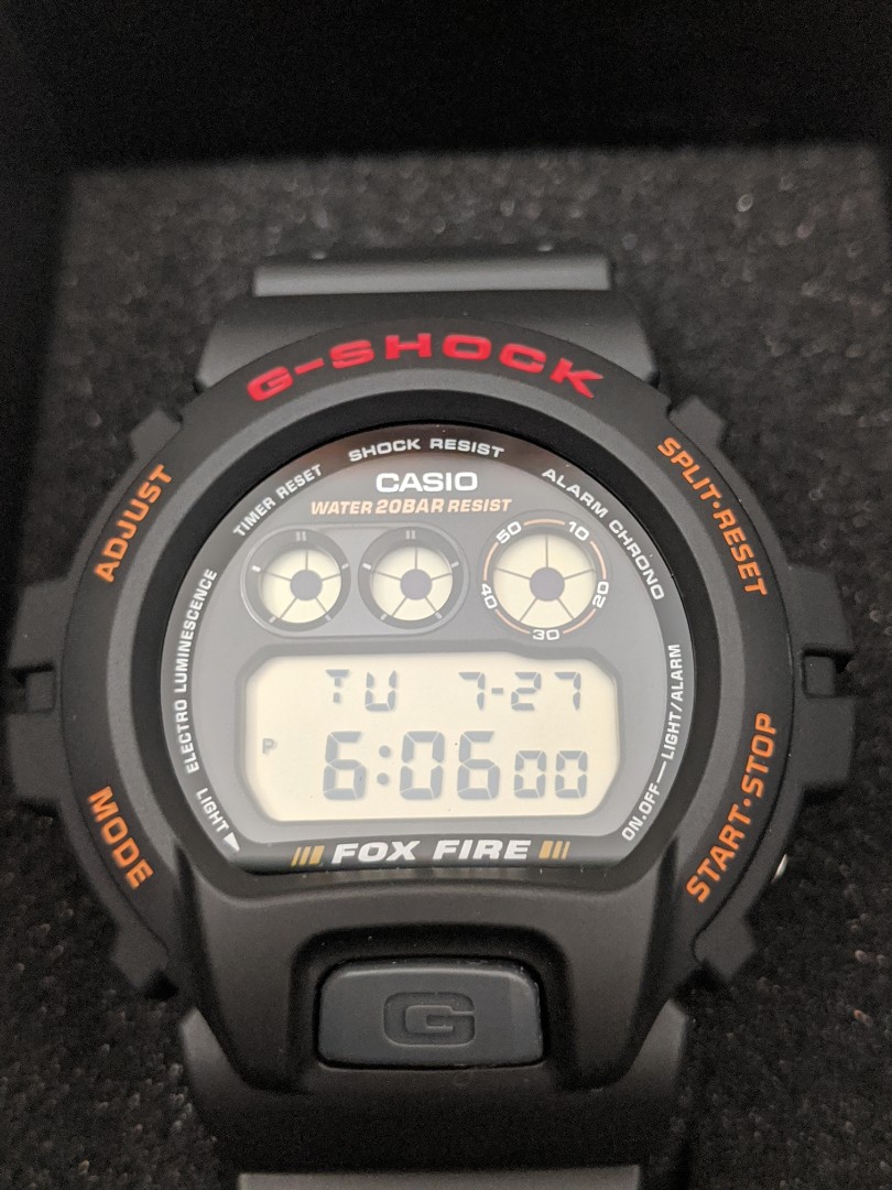 Casio G-shock DW-6900B-9 Foxfire, Men's Fashion, Watches & Accessories ...