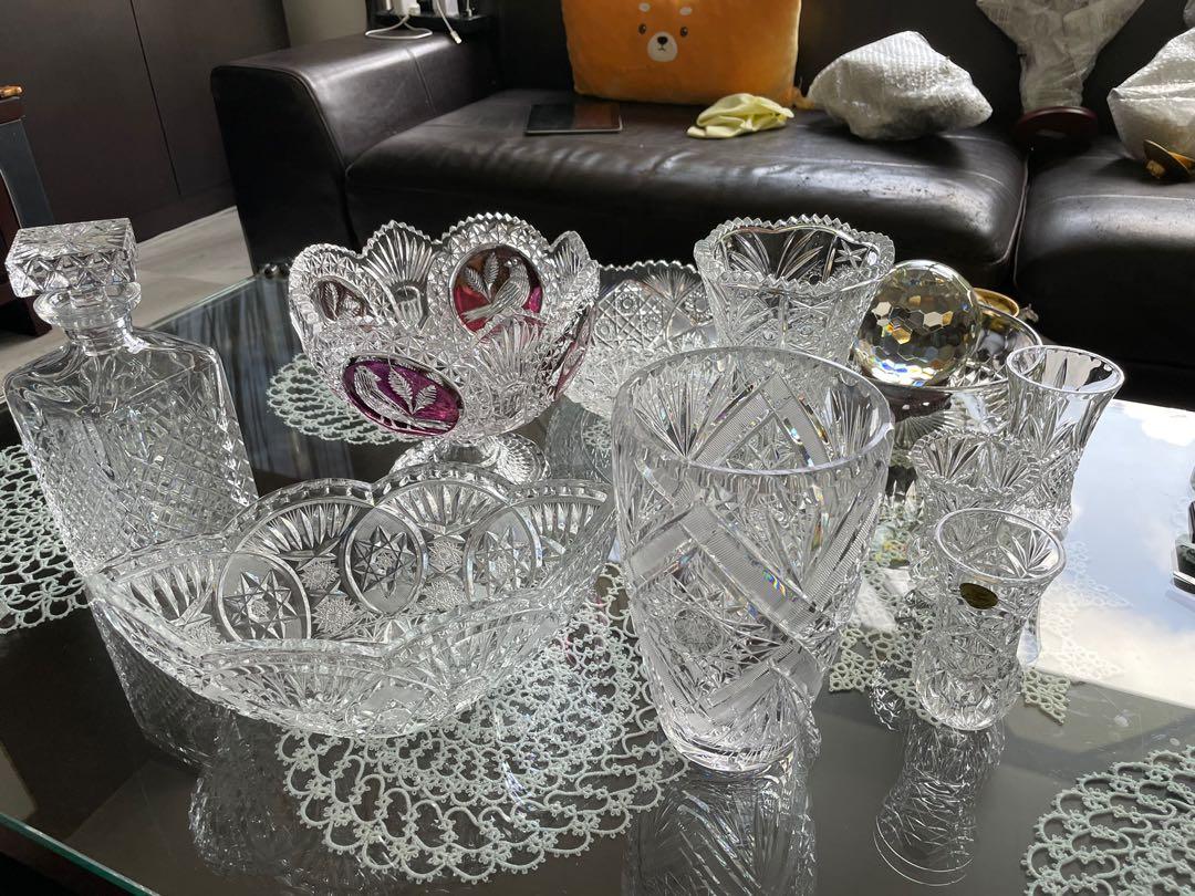Crystalware, Furniture & Home Living, Home Decor, Vases & Decorative ...