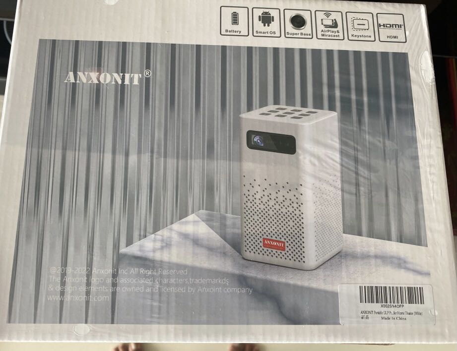 Cube A5 Portable Projector, TV & Home Appliances, TV & Entertainment ...