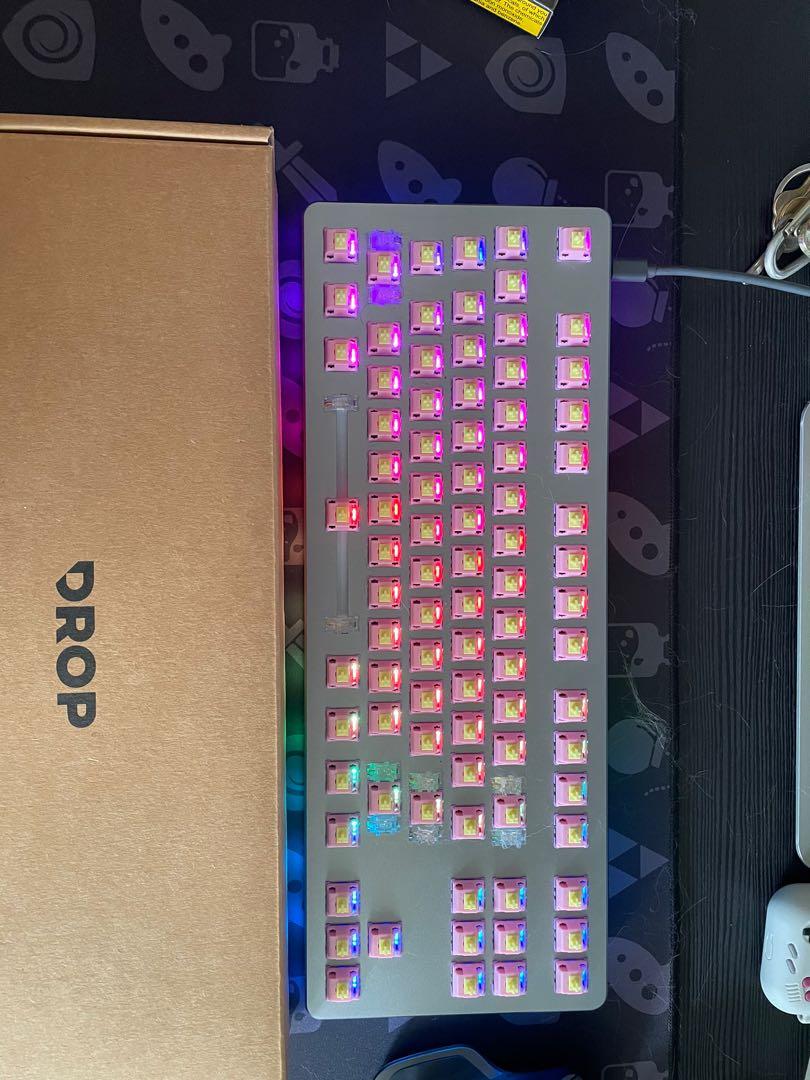Drop ctrl mechanical custom keyboard gaming rgb hotswap, Computers ...