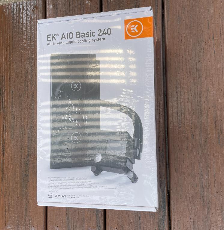 EKWB EK AIO Basic 240 ( 240mm AIO ) CPU Cooler, Computers & Tech, Parts & Accessories, Computer ...