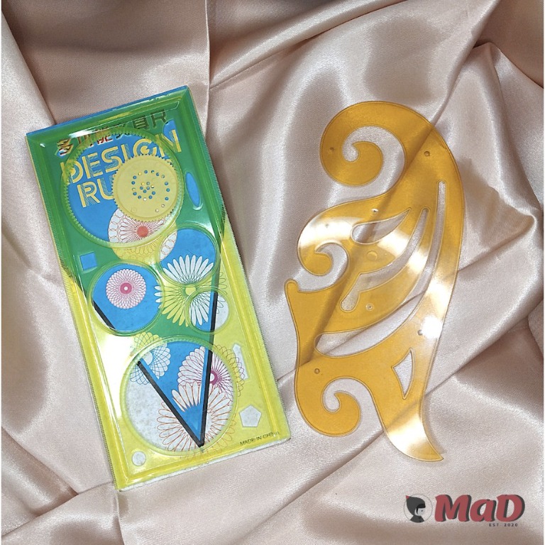 French Curve Ruler and Circle Design Ruler Template Bundle, Hobbies ...