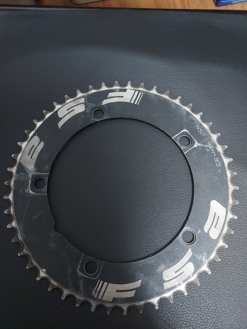 Fsa track chainring 50teeth, Sports Equipment, Bicycles & Parts ...