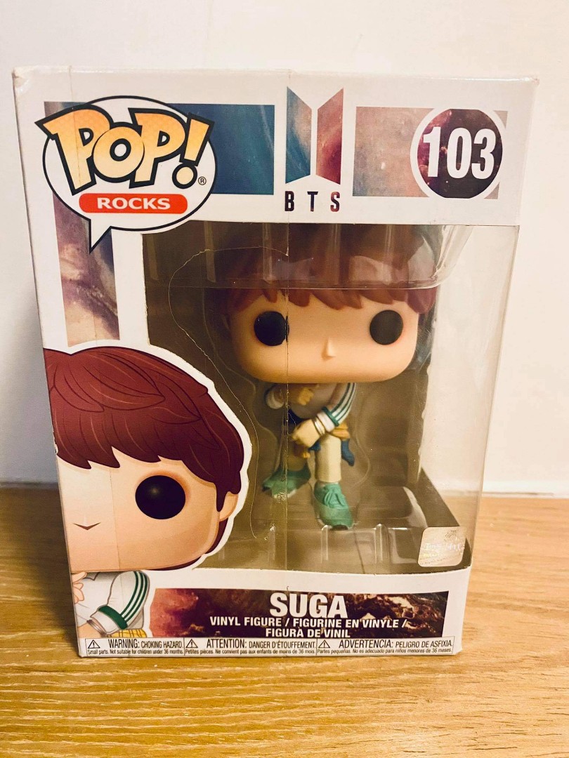 Funko Pop! BTS - SUGA (Released in 2019 - VAULTED, Pop! Vinyl), Hobbies ...