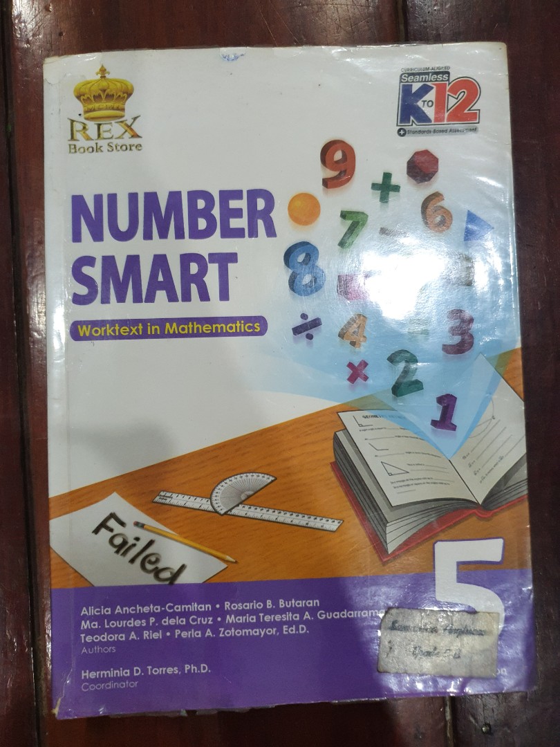 Grade 5 Math Book Number Smart 5, Hobbies & Toys, Books & Magazines ...