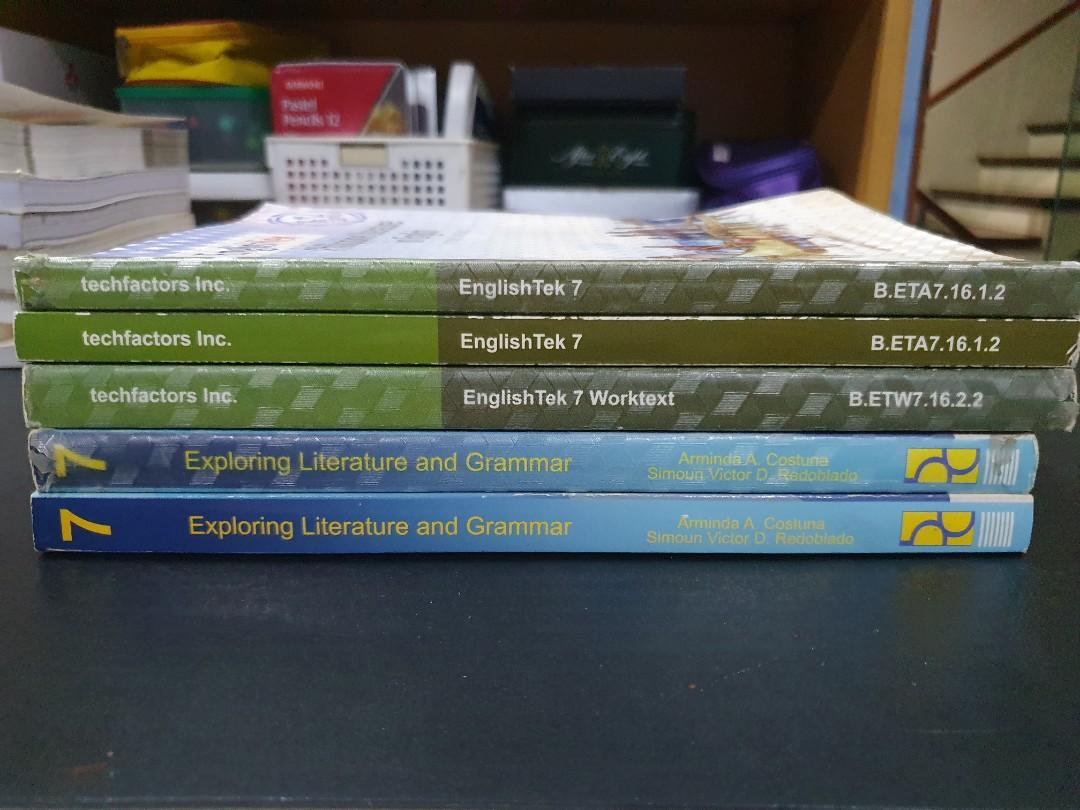 Grade 7 English Textbooks, Hobbies & Toys, Books & Magazines, Textbooks ...