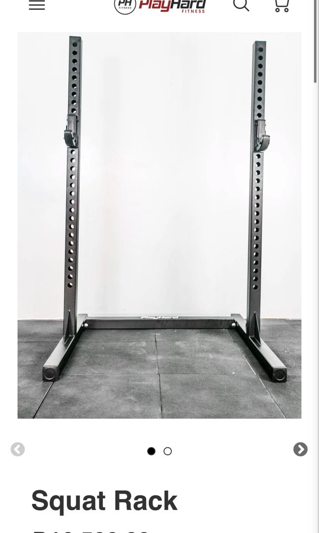 Heavy Duty squat rack, Sports Equipment, Other Sports Equipment and ...
