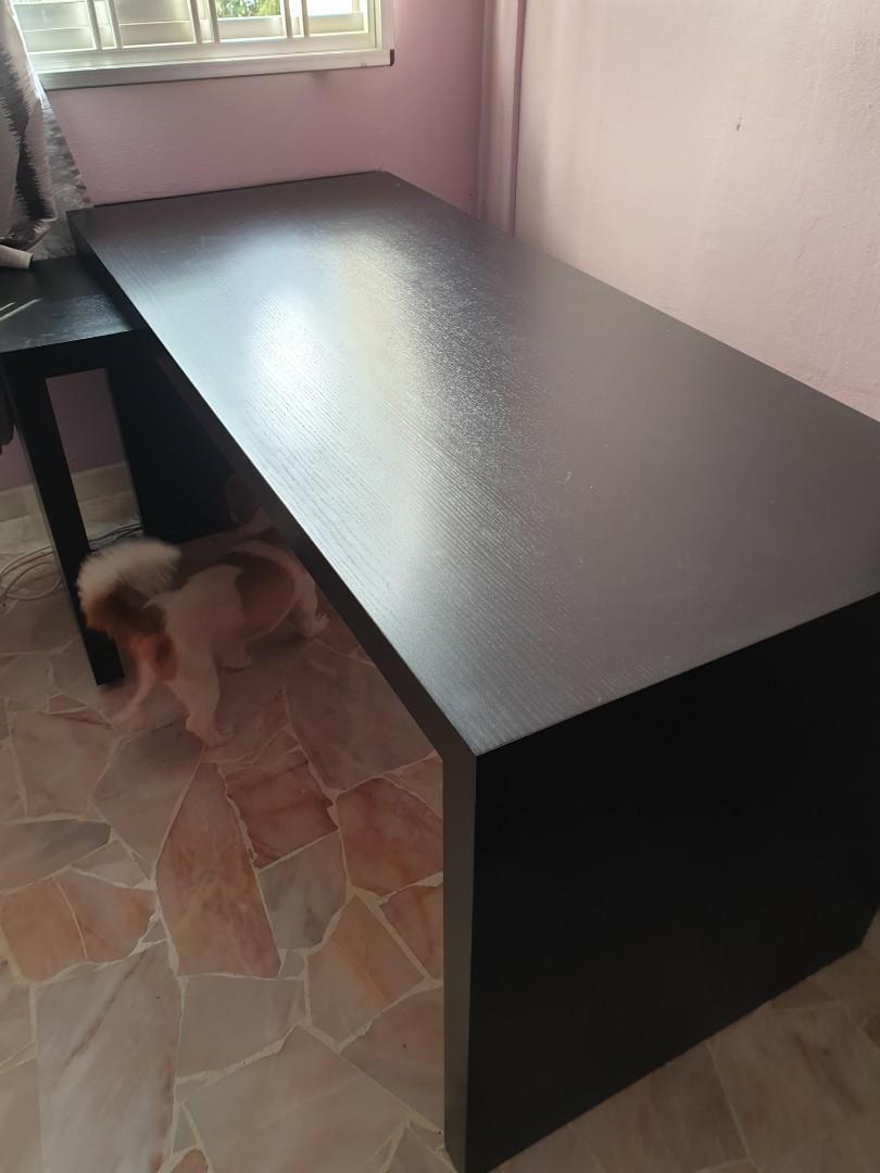 Ikea Malm Table, Furniture & Home Living, Furniture, Tables & Sets on Carousell