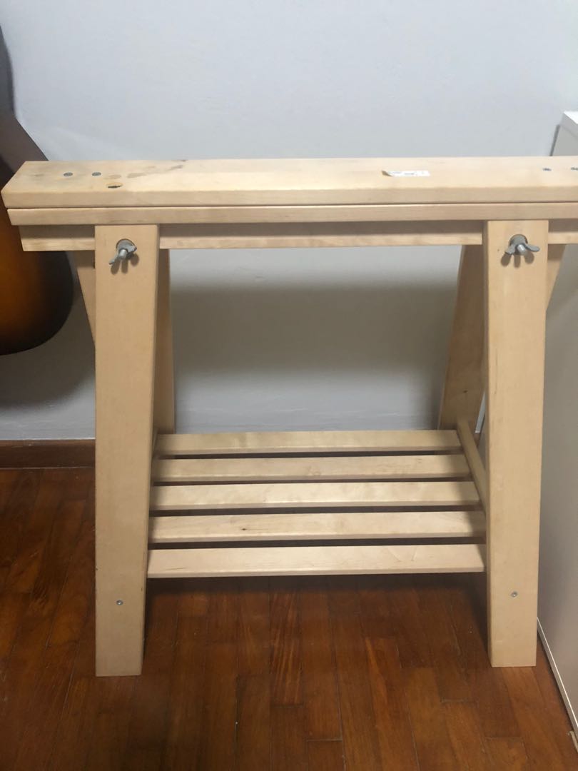 Ikea mittback trestle, Furniture & Home Living, Furniture, Tables ...