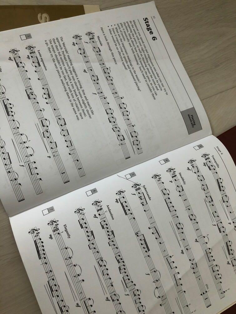 Improve your sight reading! -Violin grade 3 and 5, Hobbies & Toys ...
