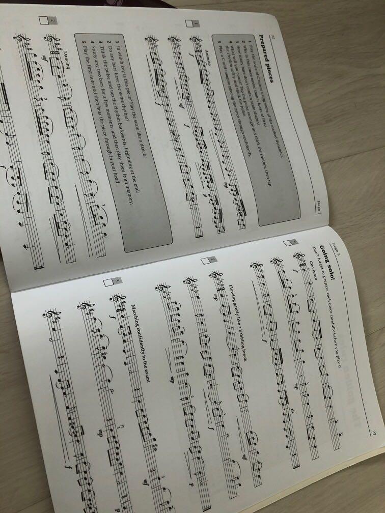 Improve your sight reading! -Violin grade 3 and 5, Hobbies & Toys ...