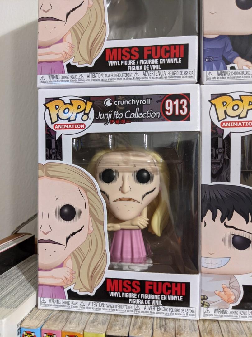 Ito Junji Collection Funko Pop (4) Miss Fuchi, Souichi Tsujii, Yuuko ...