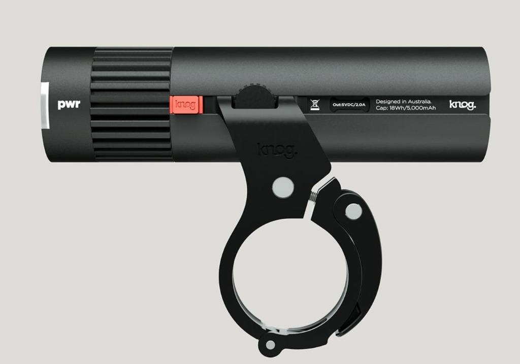 Knog PWR Trail 1100 Lumens Front USB Light W/ Power Bank, Sports ...