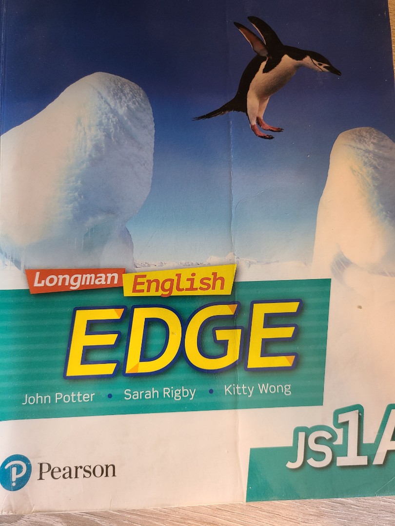 Longman English Edge JS1A Textbook + Buddy Set B 3,4, 興趣及遊戲, 書本 & 文具 ...