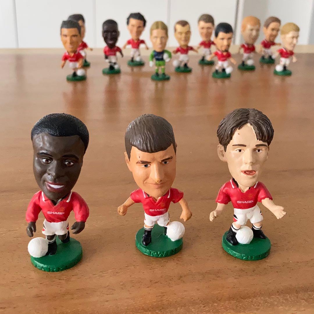 Manchester United Legends Retro Vintage Figurines incl. Neville ...