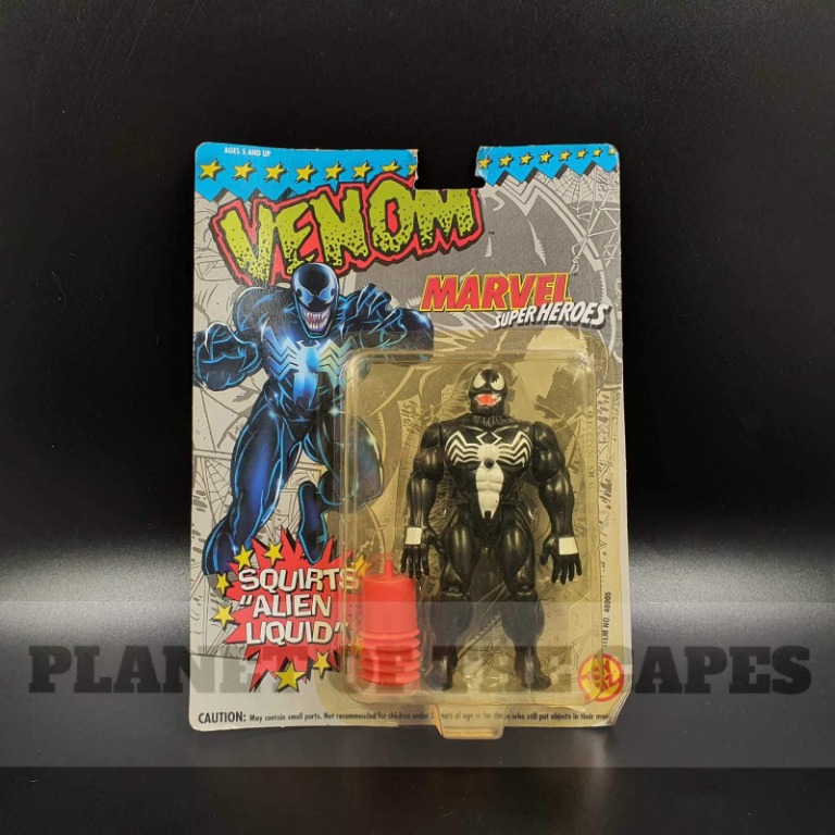 Marvel Superheroes Venom Squirts Alien Liquid 1993, Toy Biz, Hobbies ...
