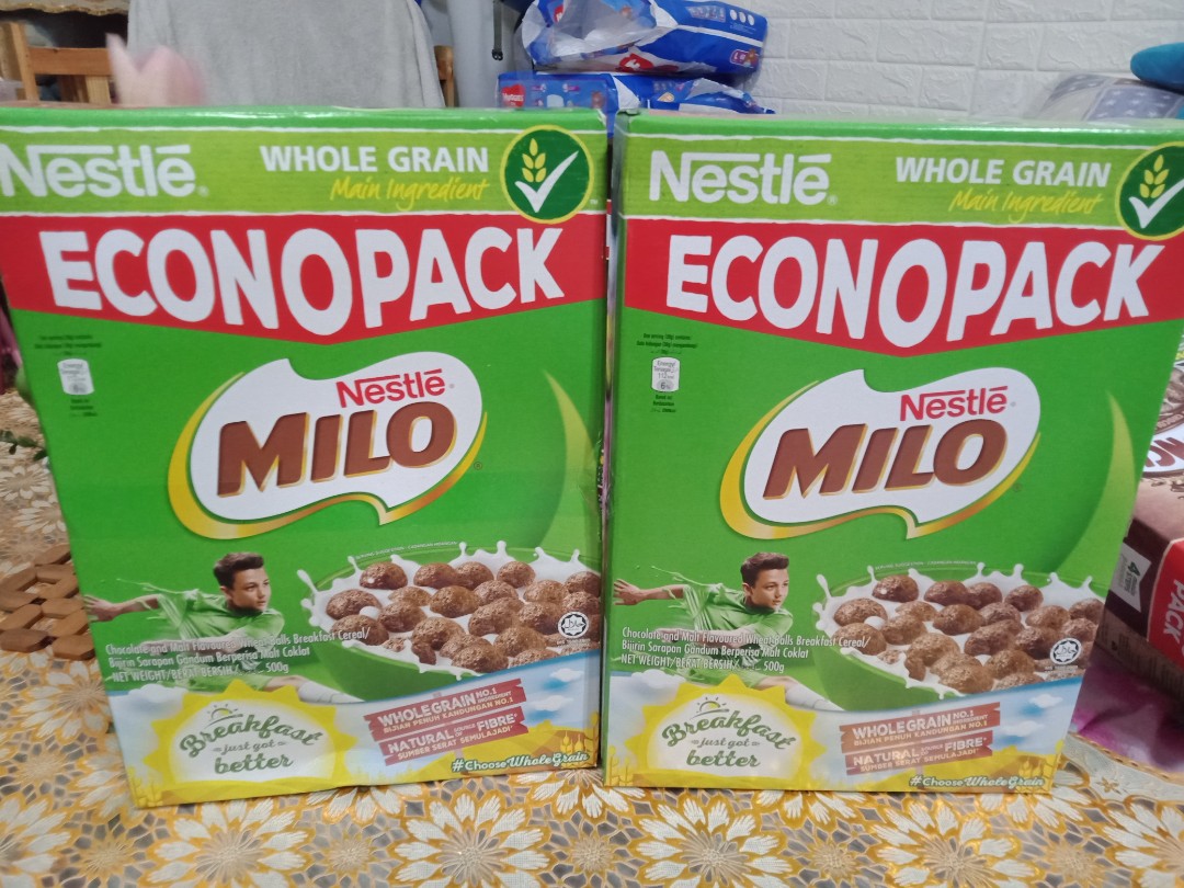 Milo cereals 500g, Food & Drinks, Packaged & Instant Food on Carousell