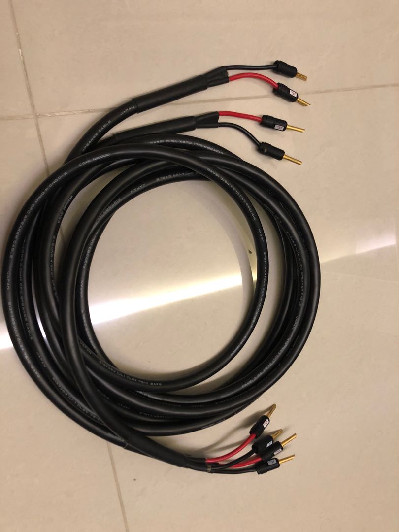 Mogami 3103 Spk cable 3m, Audio, Other Audio Equipment on Carousell