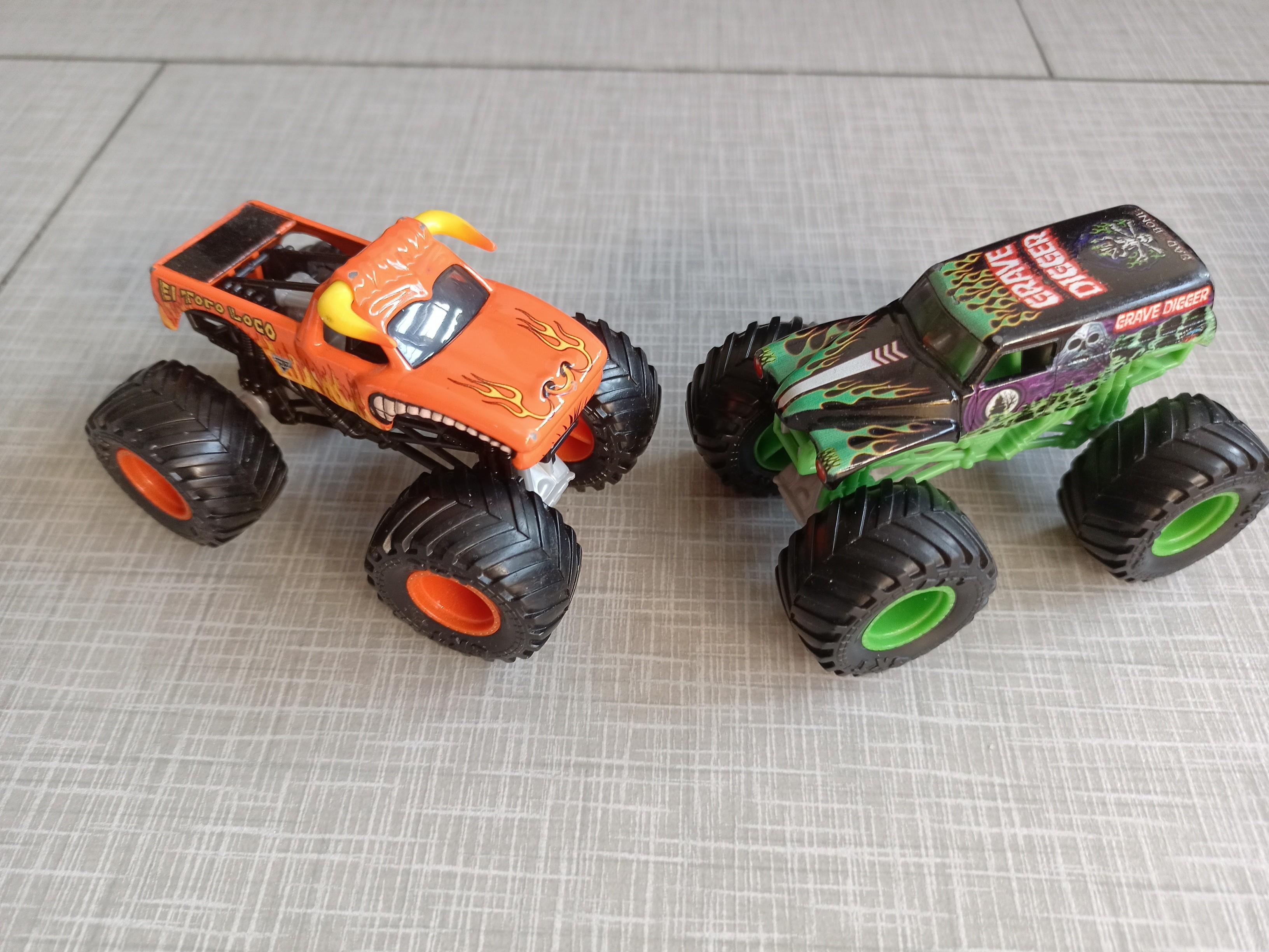 Monster toy cars, Hobbies & Toys, Toys & Games on Carousell