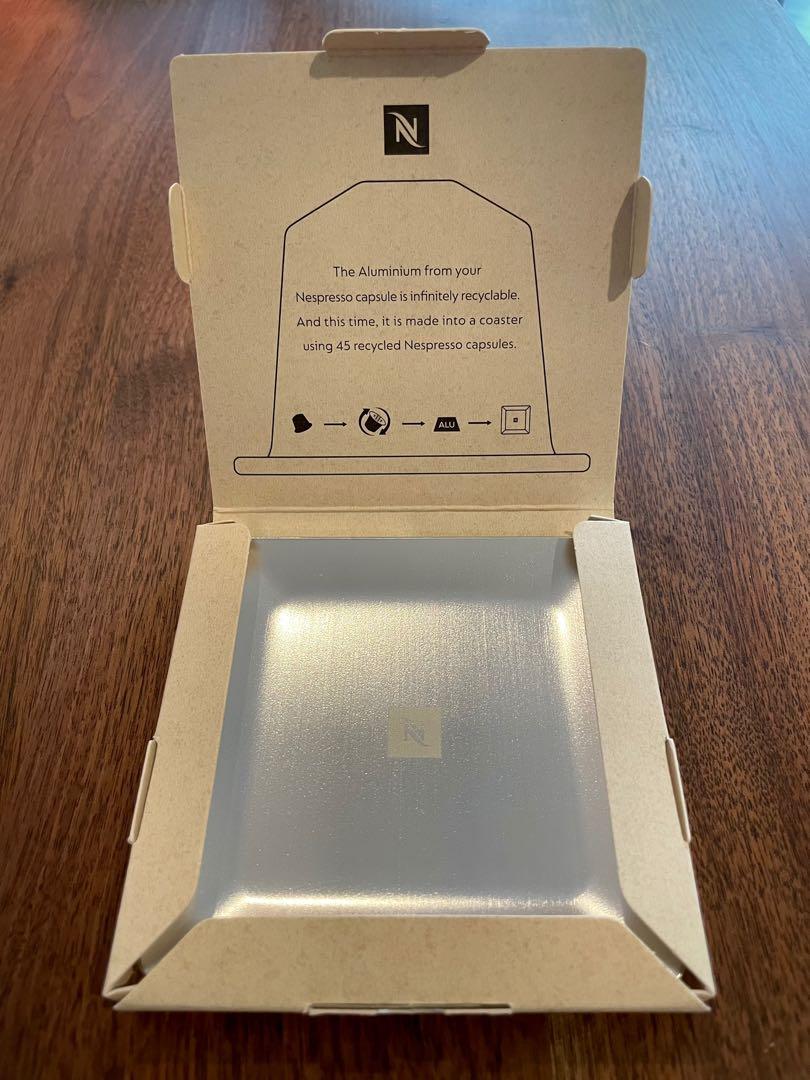 Nespresso Limited Edition Second Life Coaster Set, Furniture & Home ...