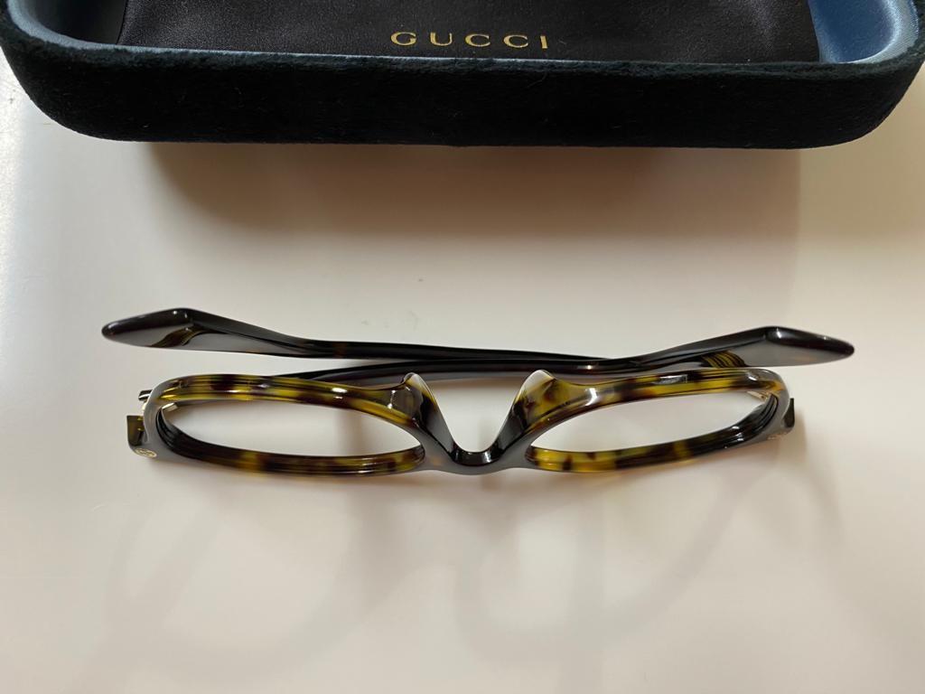 Gucci Tortoise Shell Spectacle Frame., Luxury, Accessories on Carousell