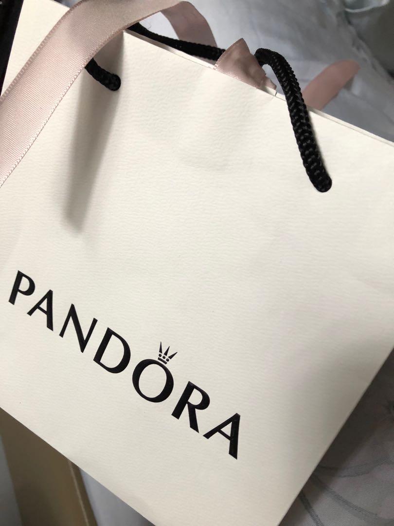 Pandora box and paperbag (small), Luxury, Accessories on Carousell