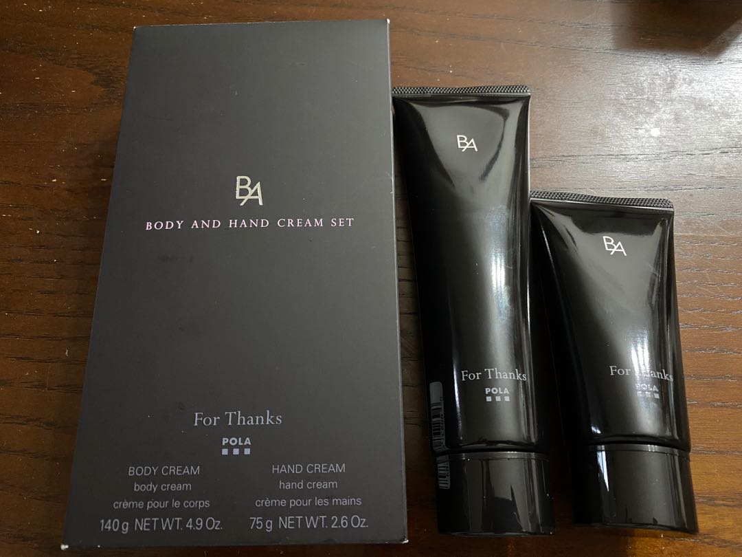 Pola body cream(140g) and hand cream (75g)set, 美容＆個人護理, 沐浴＆身體護理, 沐浴及身體 ...