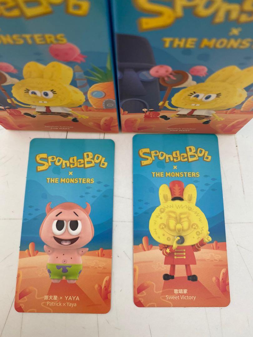 popmart labubu spongebob, Hobbies & Toys, Toys & Games on Carousell